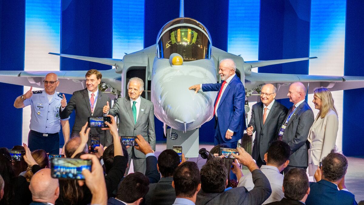 First Gripen E aircraft built in Brazil unveiled | Sweden Herald
