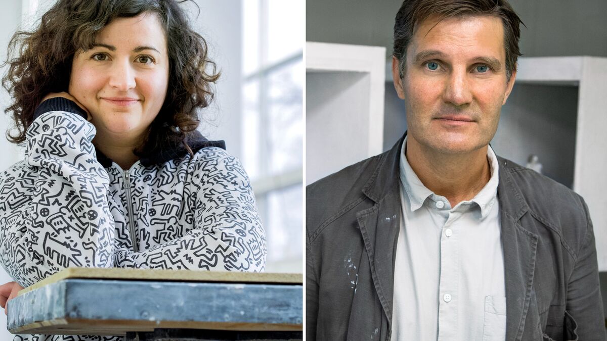 This year's Falstaff Prize winners Niki Lindroth von Bahr and Karl ...