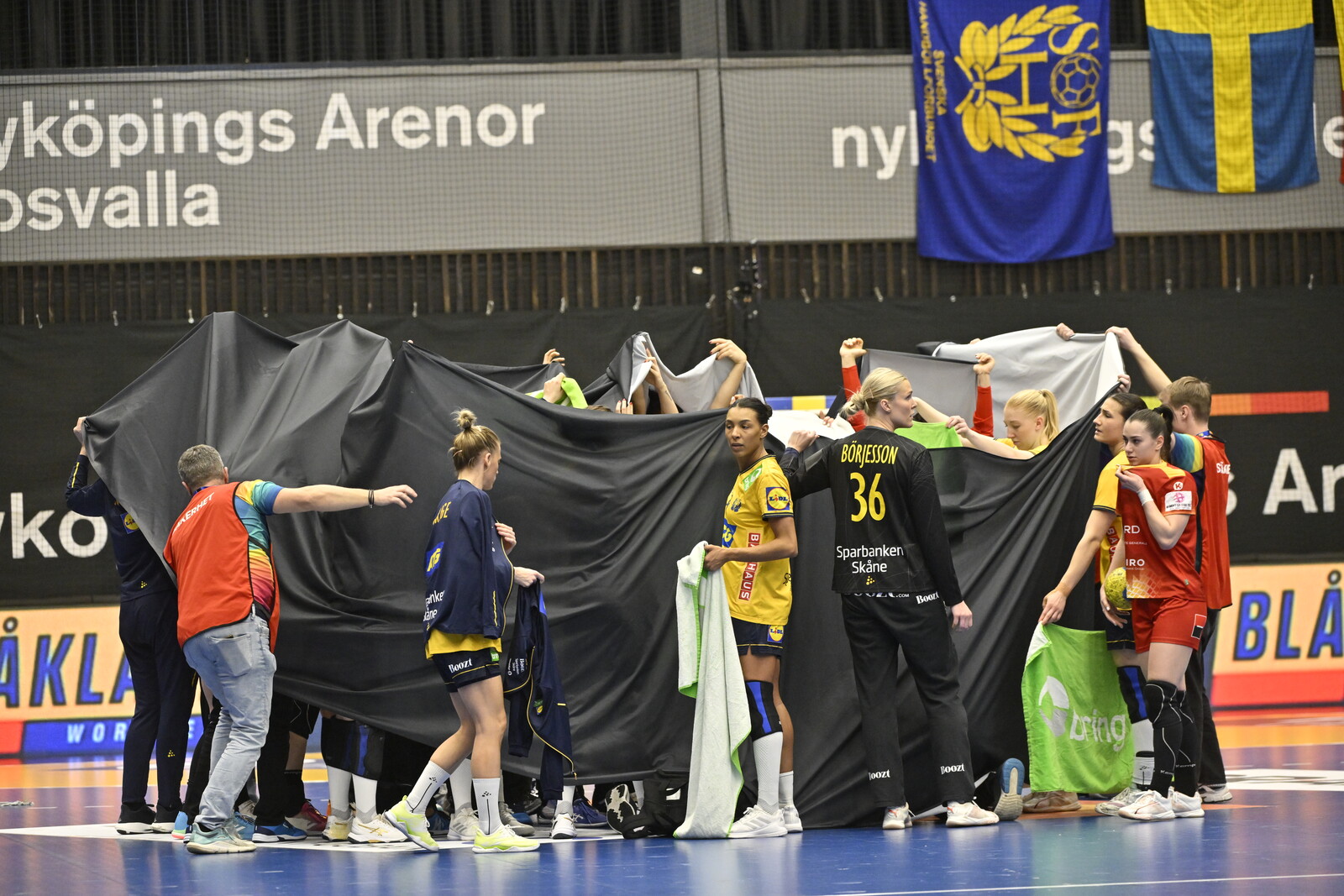 Sweden's match interrupted – after accident | Sweden Herald