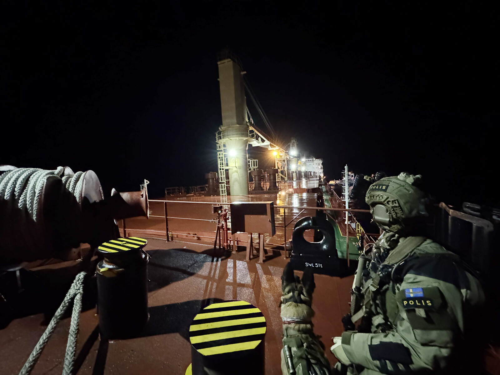 The Task Force Struck Against the Seized Vessel | Sweden Herald