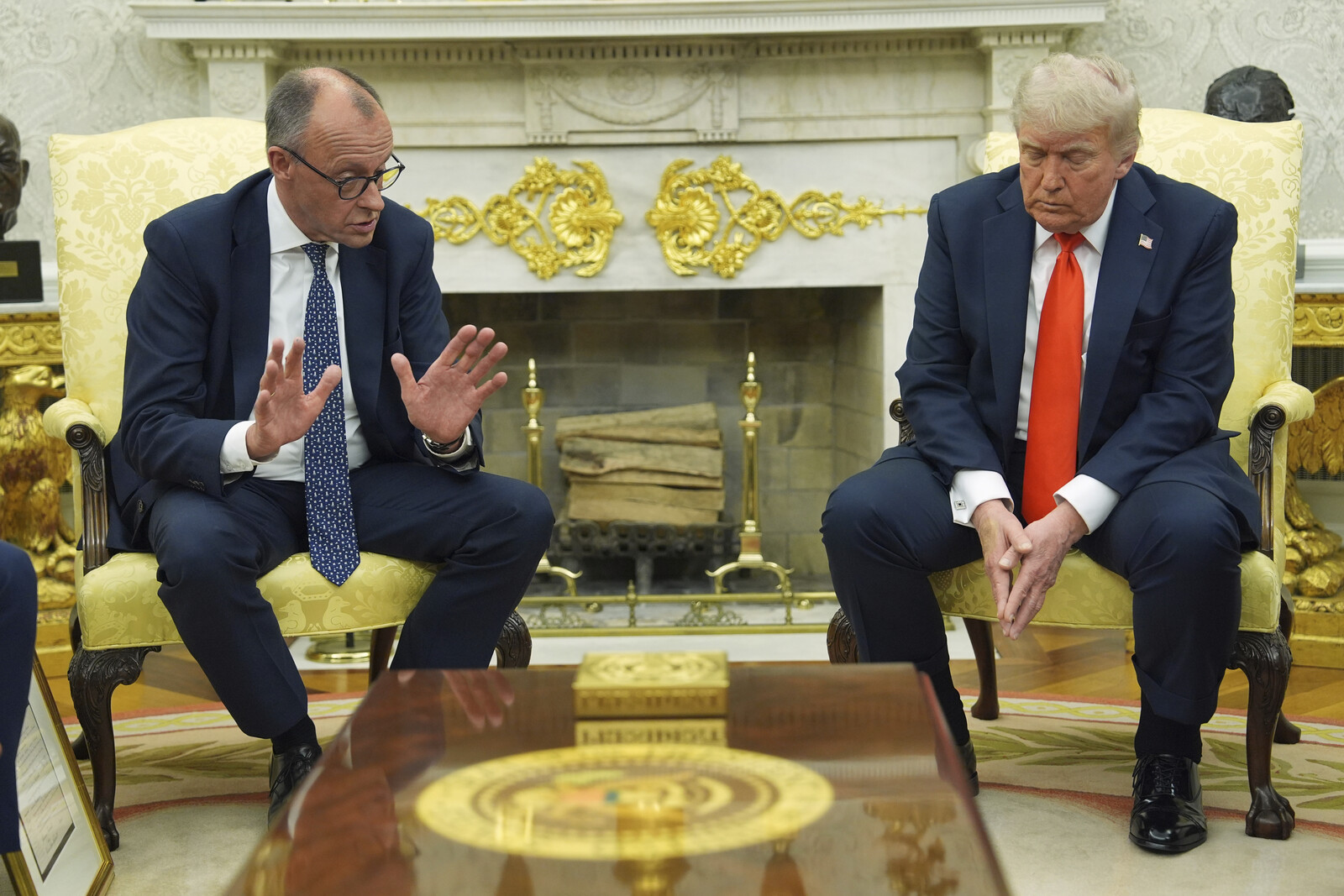 Trump and Merz Share Friendly Words During White House Meeting | Sweden ...