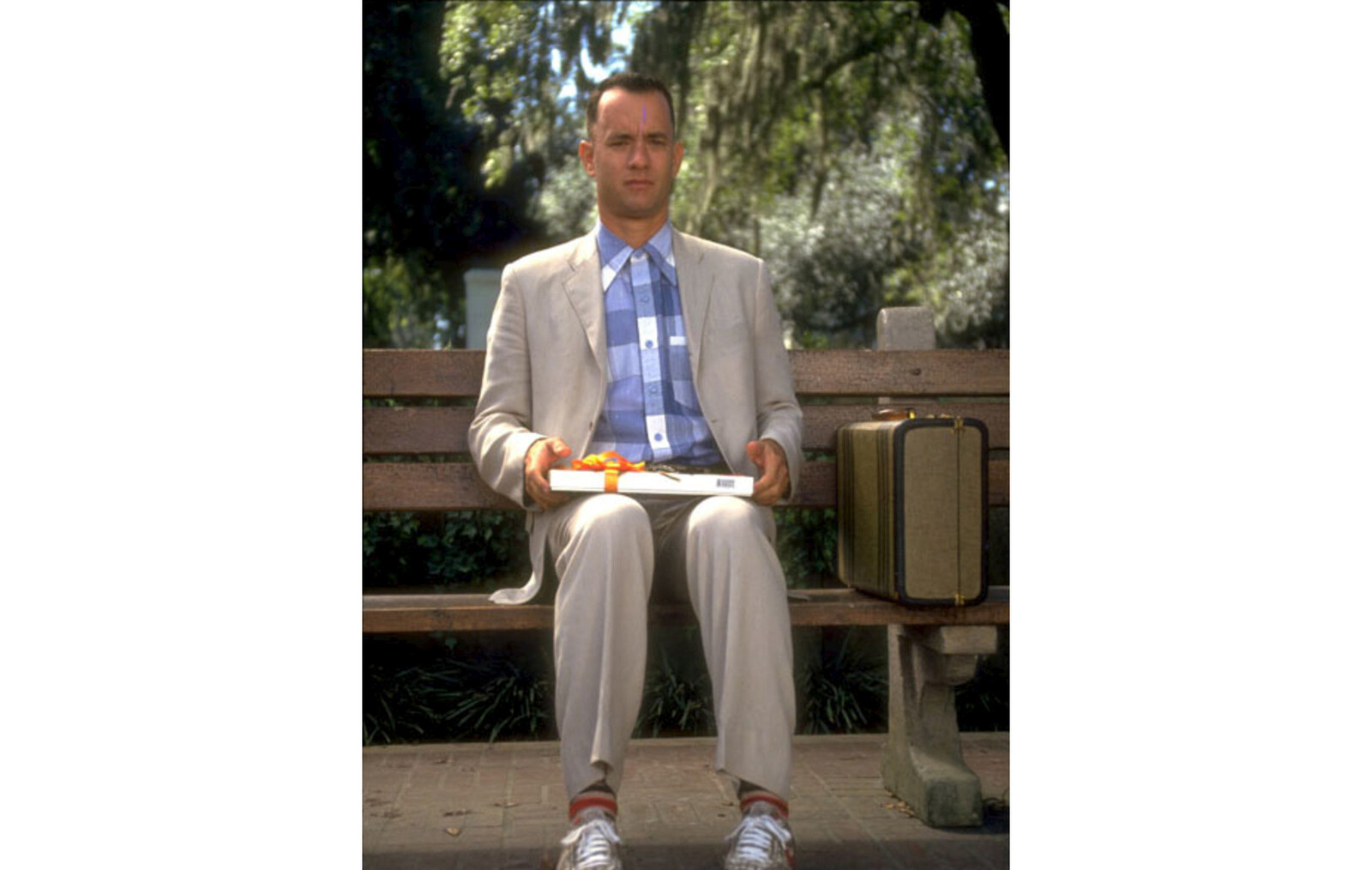 Forrest Gump's bench survived the fires | Sweden Herald