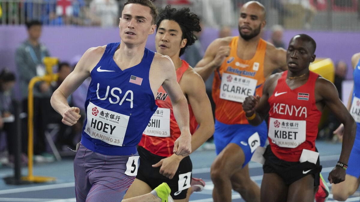 29-year-old world record erased by Josh Hoey in indoor 800 meters ...