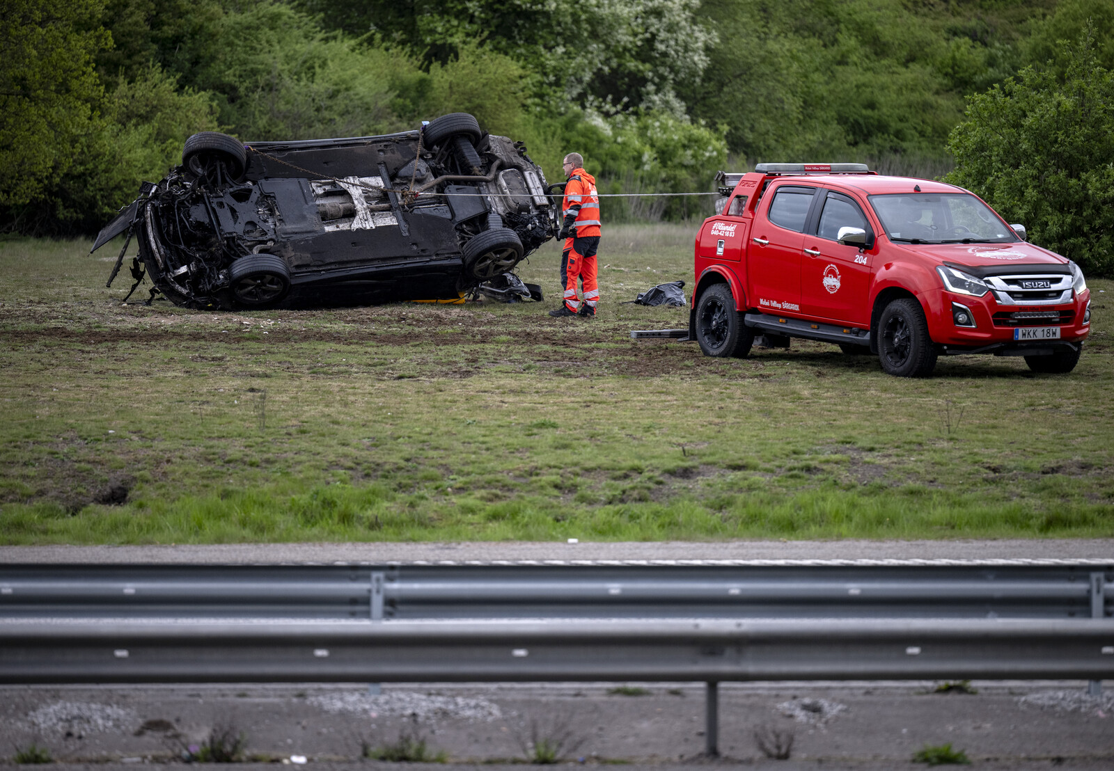 Car Accident in Malmö: Four Hospitalized After Rollover | Sweden Herald