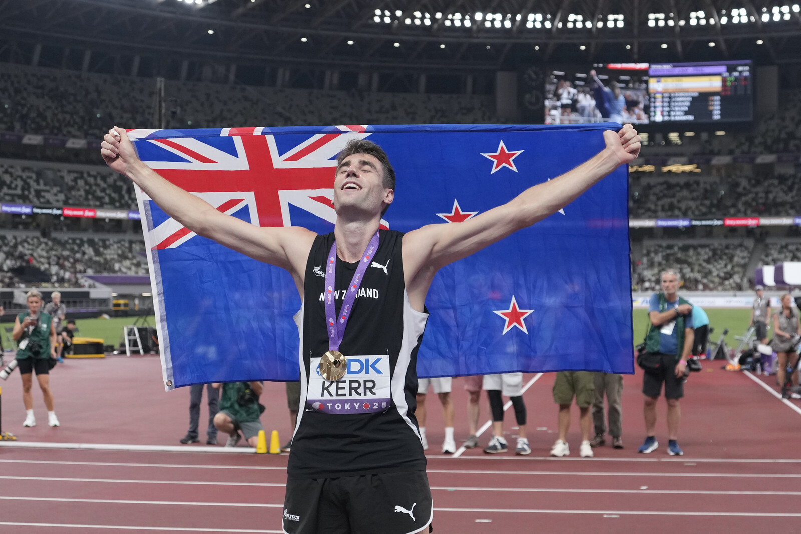 Kerr Secures High Jump Gold in Thrilling World Championship Duel ...