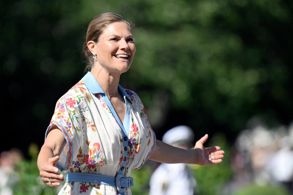 Crown Princess Victoria Honored and Awarded Volleyball Player | Sweden ...