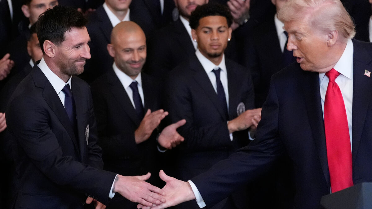 Trump welcomes Lionel Messi to the White House | Sweden Herald