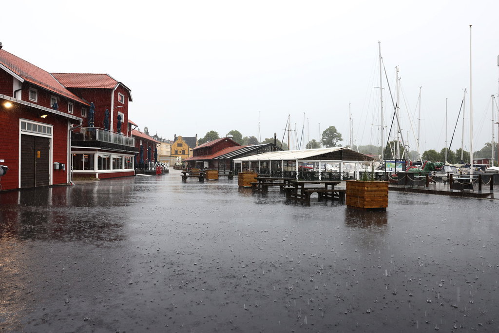 The Swedish Meteorological and Hydrological Institute warns of heavy ...