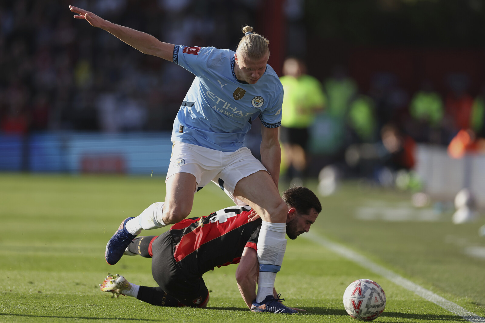 Haaland Injured in City's FA Cup Win Over Bournemouth | Sweden Herald