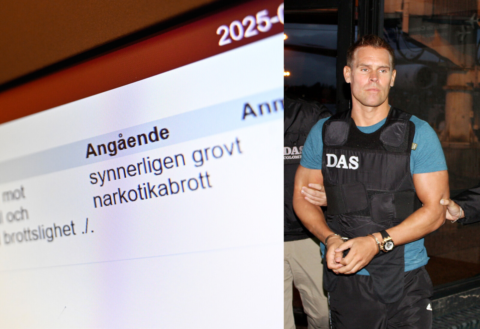 Prosecutor Accuses Jonas Falk of Smuggling 2.5 Tons of Cocaine | Sweden ...