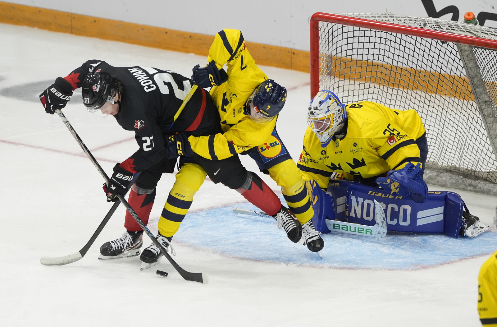 Sweden lost lead against Canada in Junior World Championship prep ...