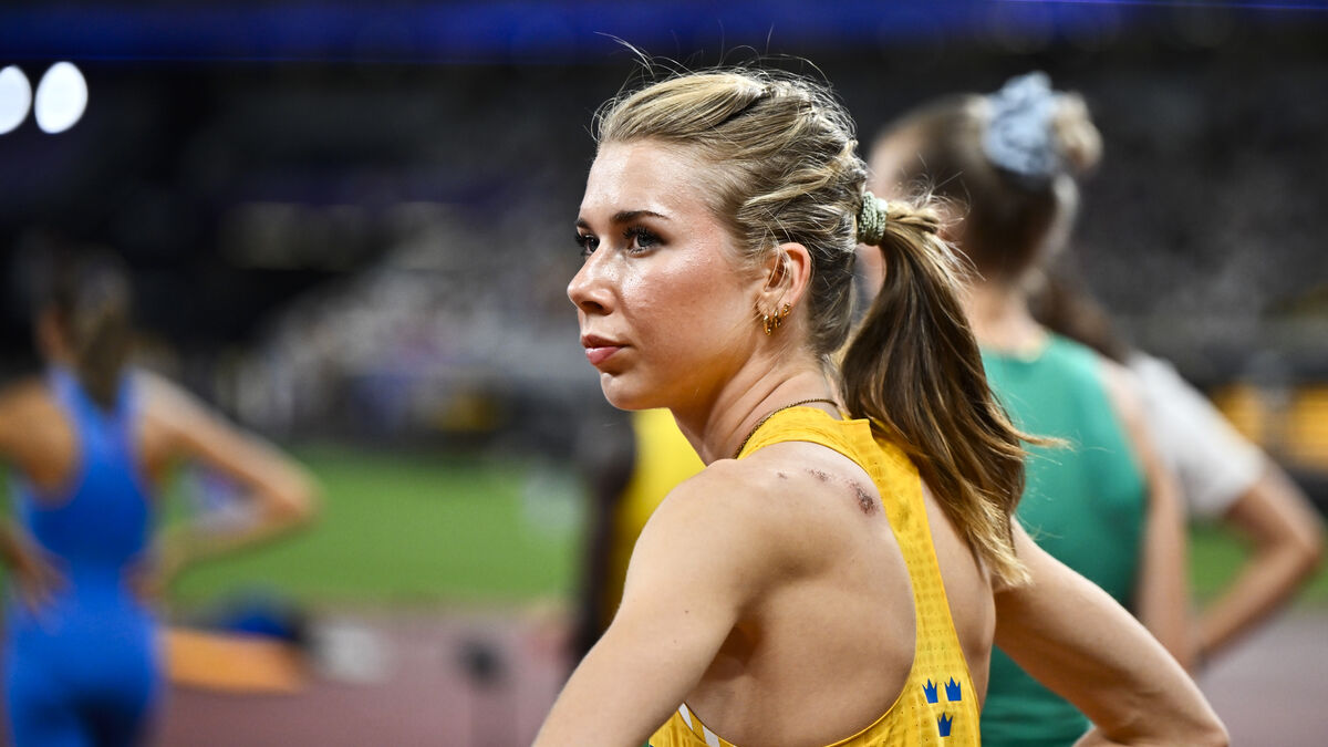 High jumper Engla Nilsson, who suffered from an eating disorder, is ...