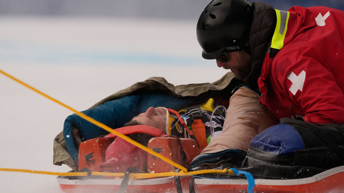 Violent crash in VC downhill race "Really nasty" | Sweden Herald
