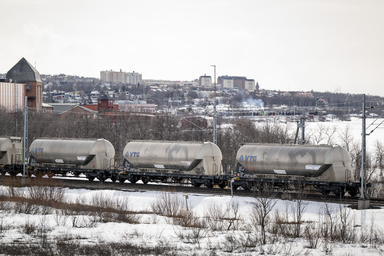 Truck Damages Malmbanan Railway Line Causing Train Traffic Halt ...