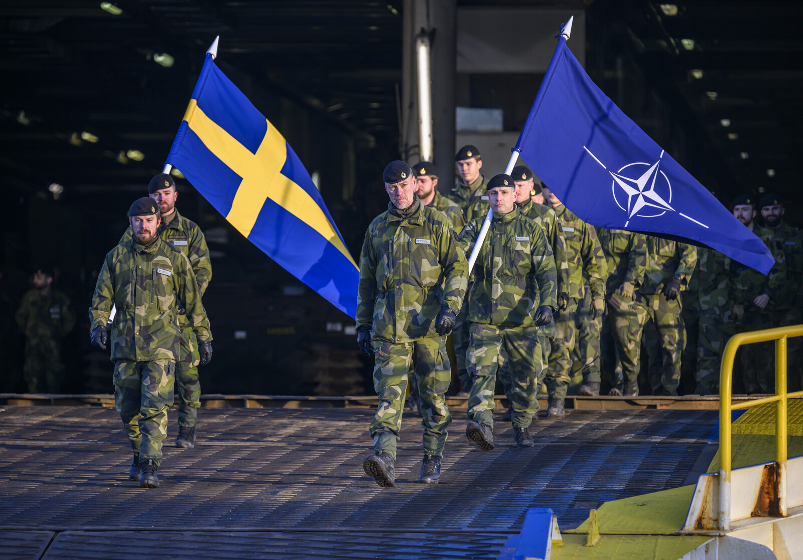 Swedish NATO soldiers in place: "Historic" | Sweden Herald