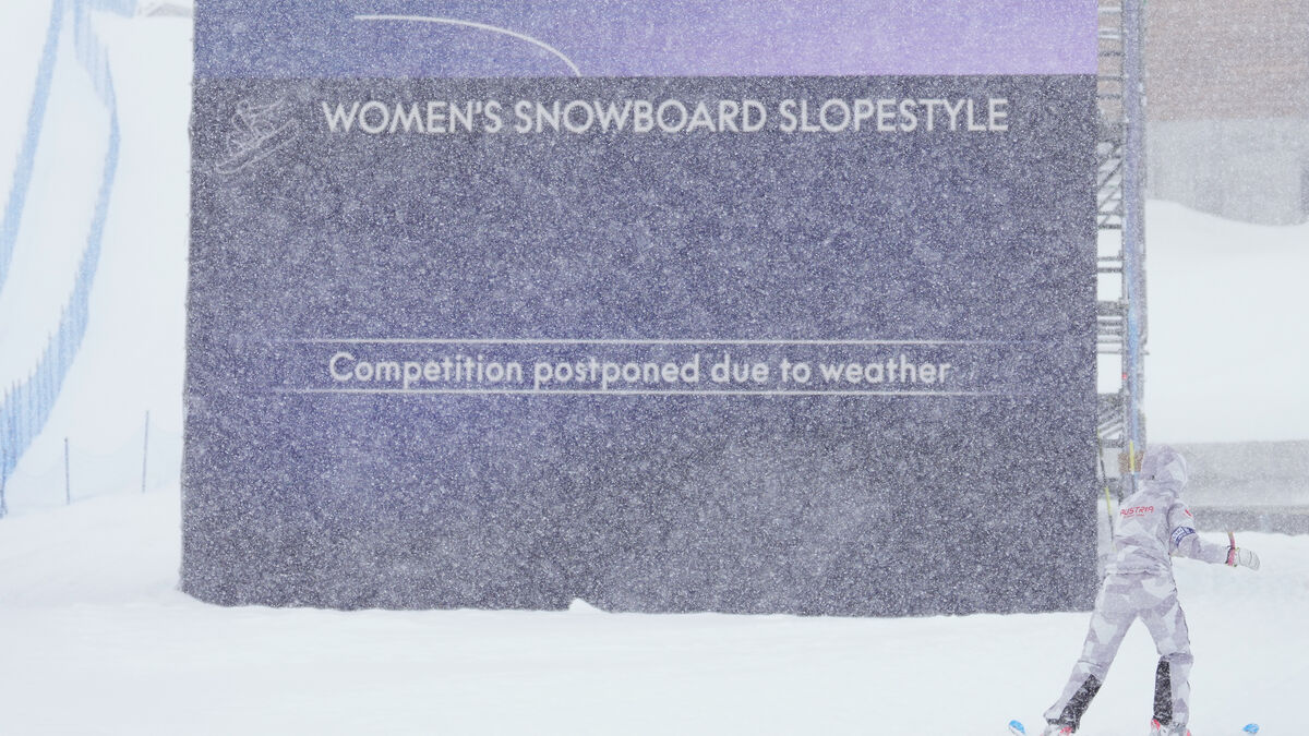 Snow chaos moves Olympic final - to be decided a day later | Sweden Herald