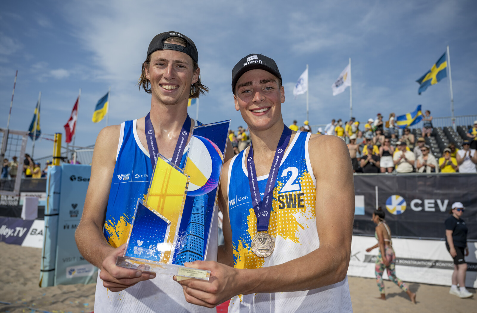 Swedish Teams Aim for Gold at European Beach Volleyball Championship ...