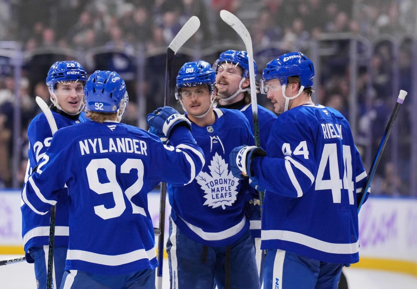 The Nylander Brothers Celebrate Victory Over Utah | Sweden Herald