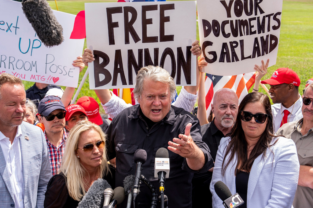 Bannon reports to prison | Sweden Herald