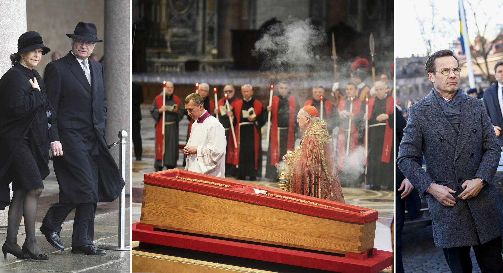 Royal Couple and Kristersson to Attend Pope Francis' Funeral | Sweden ...