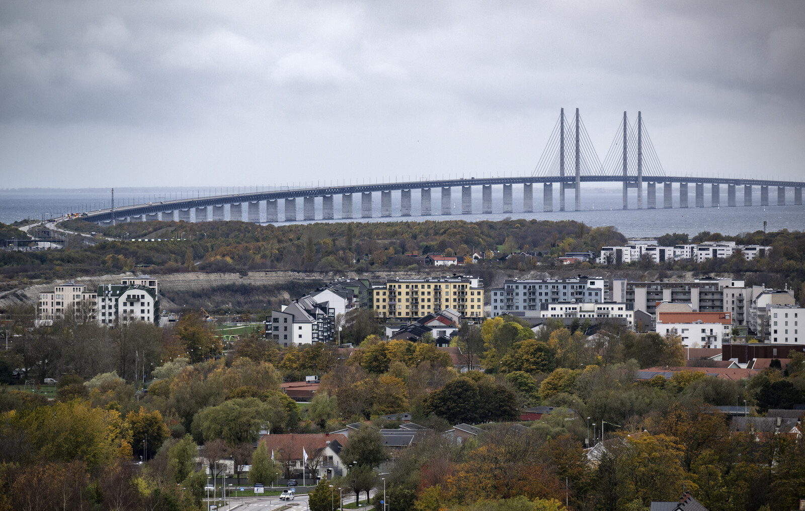 Car Fire Closed the Öresund Bridge | Sweden Herald
