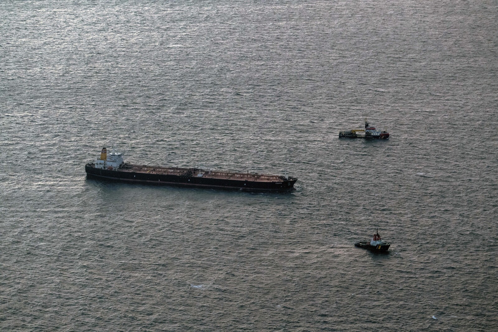 German Tugs Towing Oil Tanker out of Shadow Fleet | Sweden Herald