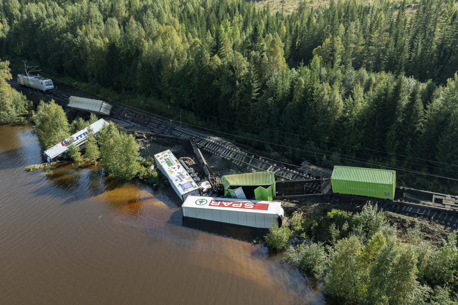 SJ Cancels Train Services on Flood-Affected Routes in Västernorrland ...
