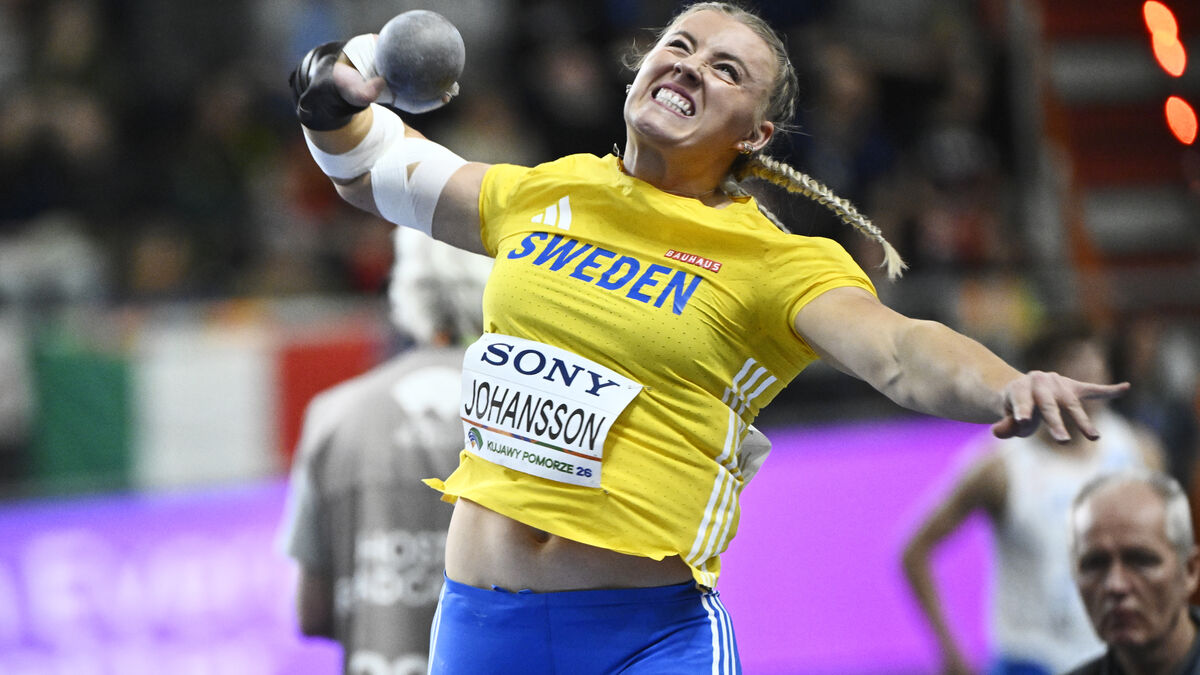 Axelina Johansson sharpens Swedish shot put record | Sweden Herald