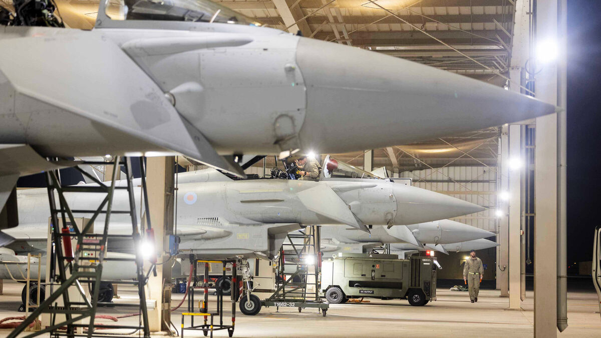 British fighter jets shoot down two Iranian drones in Middle East ...