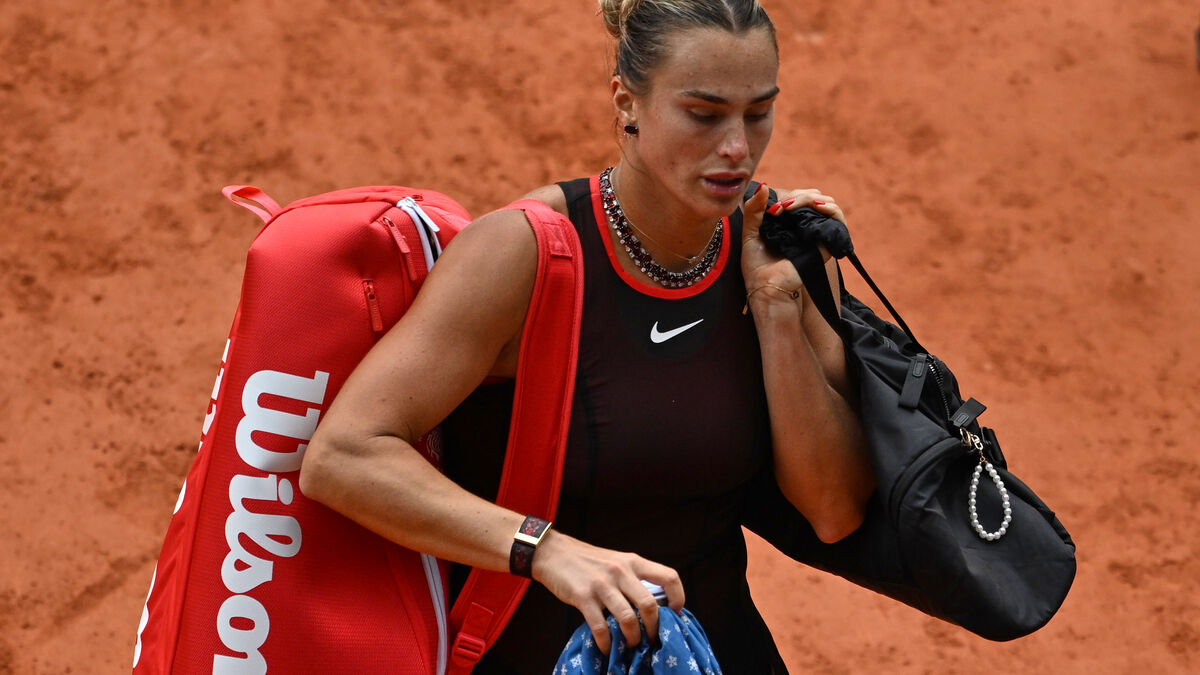 World number one Sabalenka after shock exit at French Championships ...