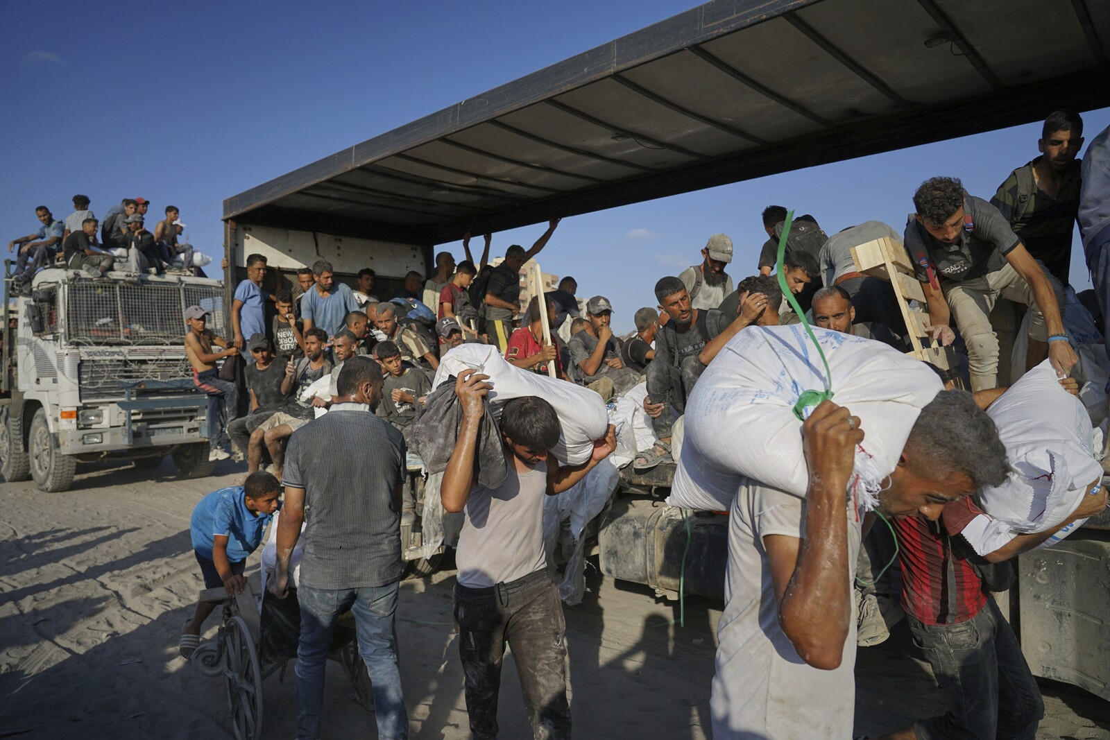 Food Aid Stalled at Gaza Border Amid Growing Hunger Crisis | Sweden Herald